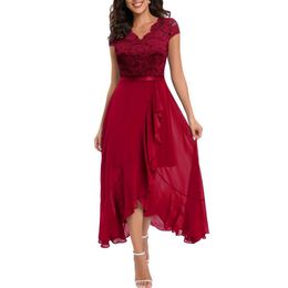 Orient Phoenix Partykleid Damen-Kleid mit V-Ausschnitt für Frauen