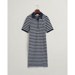 Gant Sommerkleid STRIPED SHIELD SS PIQUE POLO DRESS