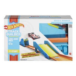 Mattel Hot Wheels Track Builder Unlimited Weitsprung-Set inkl. 1 Spielzeugauto