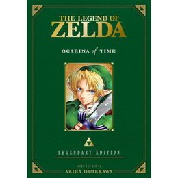 The Legend of Zelda: Ocarina of Time Parts 1 & 2 - Akira Himekawa, Kartoniert (TB)