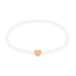 Armband,New Wonderful Moments, - rosévergoldet - Herz