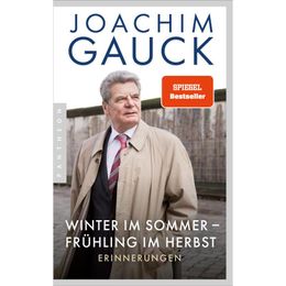 Winter im Sommer - Frühling im Herbst - Joachim Gauck, Kartoniert (TB)