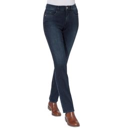 5-Pocket-Jeans Ascari Gr. 19, Kurzgrößen, blau (blue, stone, washed) Damen Jeans 5-Pocket-Jeans