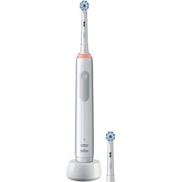Oral-B® Elektrische Zahnbürste "Pro 3" 3000 Sensitive Clean, weiß