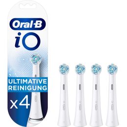 Oral-B® Aufsteckbürsten "iO", ultimative Reinigung, 4 Stück, weiß