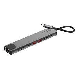 LINQ Pro - Dockingstation - für smartphone, Tablet, notebook, desktop - USB-C / Thunderbolt 4 - HDMI - GigE