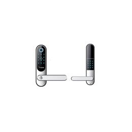 Easy2Access EasyTouch, Model 808 Bluetooth Ready Fingerprint lock with card reader, Black/aluminium - Without 3-point