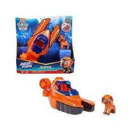 Spin Master Paw Patrol Aqua Pups - Basis Fahrzeug im Hummer-Design mit Zuma-Welpenfigur, Spielfahrzeug Serie: Paw Patrol Altersangabe: von 36 Monaten bis 9 Jahren Material: Kunststoff