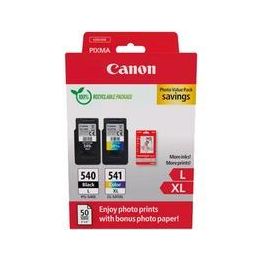 Canon Tinte Photo Value Pack PG-540L/CL541-XL inkl. 50 Blatt 10x15 Fotopapier