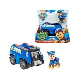 Spin Master Paw Patrol - Polizei-Fahrzeug mit Chase-Figur, Spielfahrzeug blau Serie: Paw Patrol Altersangabe: von 36 Monaten bis 9 Jahren Material: Kunststoff