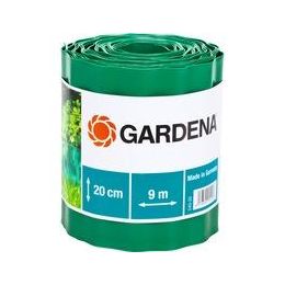 Gardena Raseneinfassung, 20cm hoch, Begrenzung gr&uuml;n