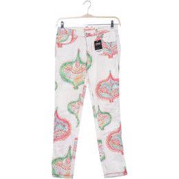 Desigual Damen Stoffhose, mehrfarbig, Gr. 28