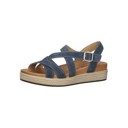 Bama Leder-Sandalen in Dunkelblau - 40