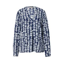 Smith & Soul Smith&soul Bluse 'Vince' Damen Gr&ouml;&szlig;e XL beige / marine
