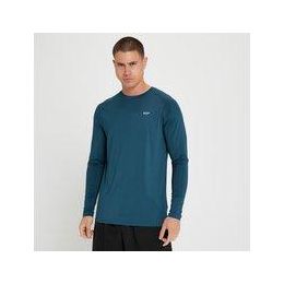 MP Herren Velocity Langarm-T-Shirt – Blue Wing Teal - S