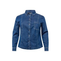 Persona by Marina Rinaldi Bluse 'DAZZY' Damen Gr&ouml;&szlig;e XL blue denim