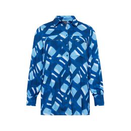 Persona by Marina Rinaldi Bluse 'GALLIA' Damen Gr&ouml;&szlig;e XXL blau / hellblau / wei&szlig;