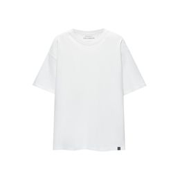 Pull&Bear Pull&bear T-Shirt Herren Gr&ouml;&szlig;e S wei&szlig;
