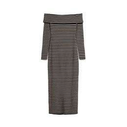 Bershka Kleid Damen Gr&ouml;&szlig;e L schwarz / wei&szlig;