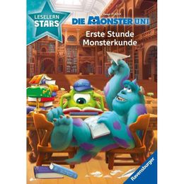 RAVENSBURGER VERLAG Disney Monster AG: Erste Stunde Monsterkunde - Lesen lernen mit den Leselernstars - Erstlesebuch - Kinder ab 6 Jahren - Lesen üben 1. Klasse - Sarah Dalitz, Gebunden