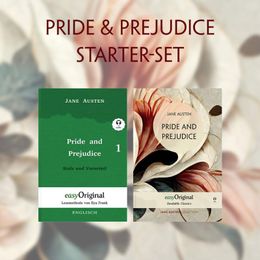 Pride and Prejudice / Stolz und Vorurteil - Starter-Set (mit Audio-Online), m. 2 Audio, m. 2 Audio, 2 Teile - Jane Austen, Gebunden