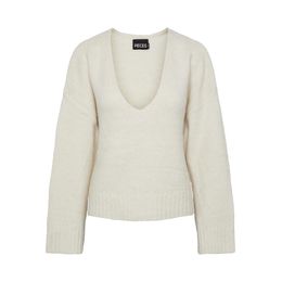 Pieces Pullover 'NANCY' Damen Gr&ouml;&szlig;e S creme