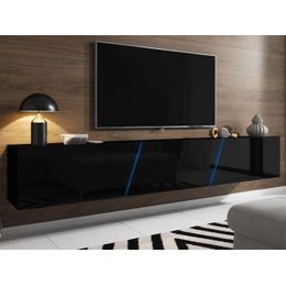 GuenstigEinrichten Lowboard Space (TV Unterschrank 240 cm
