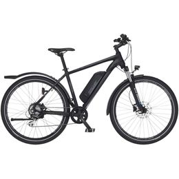 FISCHER BIKE E-Bike FISCHER FAHRRAD "TERRA 2.1 422" E-Bikes Gr. 48 cm, 27,5 Zoll (69,85 cm), schwarz (mattschwarz) E-Bikes