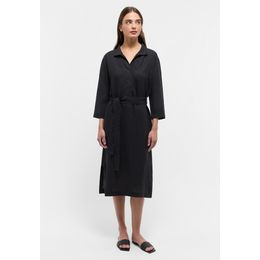 Blusenkleid Eterna "OVERSIZE FIT" Gr. 36, Normalgrößen, schwarz Damen Kleider Freizeitkleider