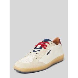 Blauer Sneaker mit Label-Print Modell 'MURRAY'