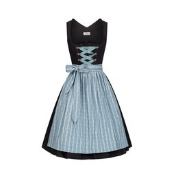 Almsach Dirndl Trachten, blau|schwarz