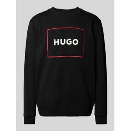 Hugo Oversized Sweatshirt mit Rundhalsausschnitt Modell 'Delery'