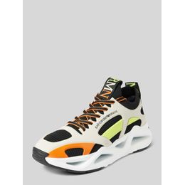 EA7 Emporio Armani Sneaker mit Label-Print Modell 'INFINITY CAGE'