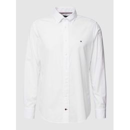 Tommy Hilfiger Tailored Business-Hemd mit Button-Down-Kragen Modell 'ROYAL'