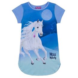 Miss Melody Nachthemd Miss Melody Nachthemd Kurzarm weißes Pferd aruba blue (1-tlg)
