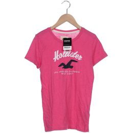 Hollister Damen T-Shirt, pink, Gr. 36