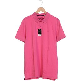 CAMP DAVID Herren Poloshirt, pink, Gr. 54