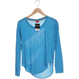 Nike Damen Langarmshirt, blau, Gr. 34