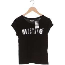 Mustang Damen T-Shirt, schwarz, Gr. 36