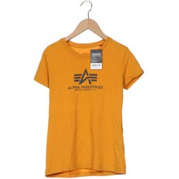 Alpha Industries Damen T-Shirt, orange