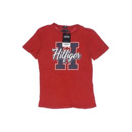 Tommy Hilfiger Herren T-Shirt, rot, Gr. 140