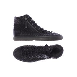 Paul Green Damen Sneakers, schwarz