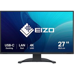 EIZO FlexScan EV2740X LED-Monitor (69 cm/27 ", 3840 x 2160 px, 4K Ultra HD, 5 ms Reaktionszeit, 60 Hz, IPS), schwarz
