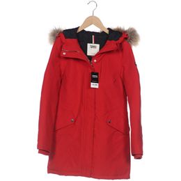 Tommy Jeans Damen Mantel, rot