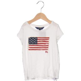 Polo Ralph Lauren Damen T-Shirt, weiß, Gr. 116