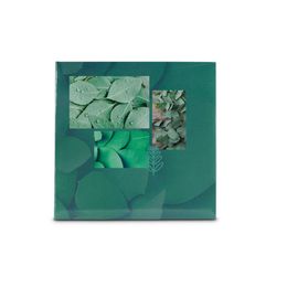 Hama Einsteck-Fotoalbum Fotoalbum Memo-Album "Singo II", für 200 Fotos im Format 10 x 15cm, grün