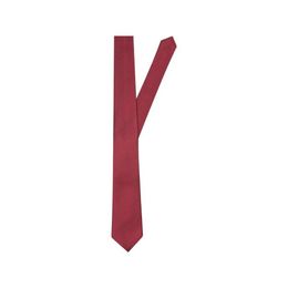 Seidensticker Krawatte Schwarze Rose Breit (7cm) Uni, rot
