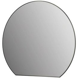 Talos Badspiegel Picasso schwarz Ø 100 cm, hochwertiger Aluminiumrahmen, schwarz