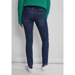 Street One Slim-fit-Jeans softer Materialmix, blau