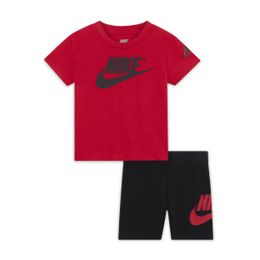 Nike Set aus T-Shirt und Shorts für Babys (12–24 M) - Schwarz